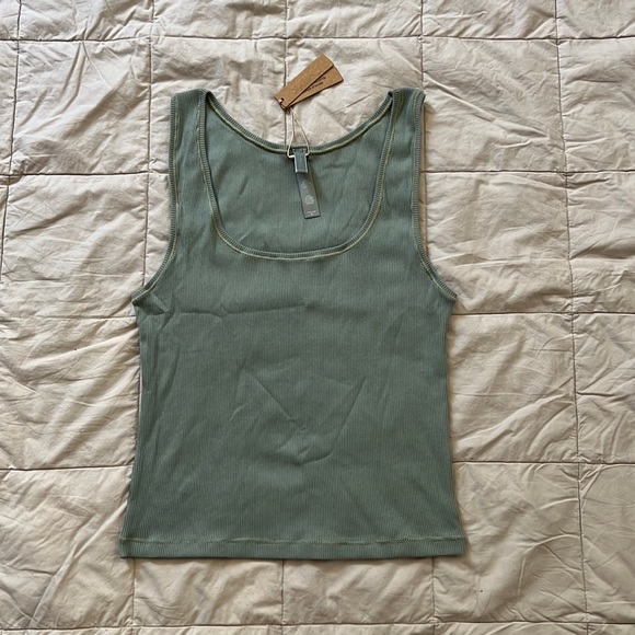 SKIMS | Tops | Skims Cotton Rib Tank | Poshmark